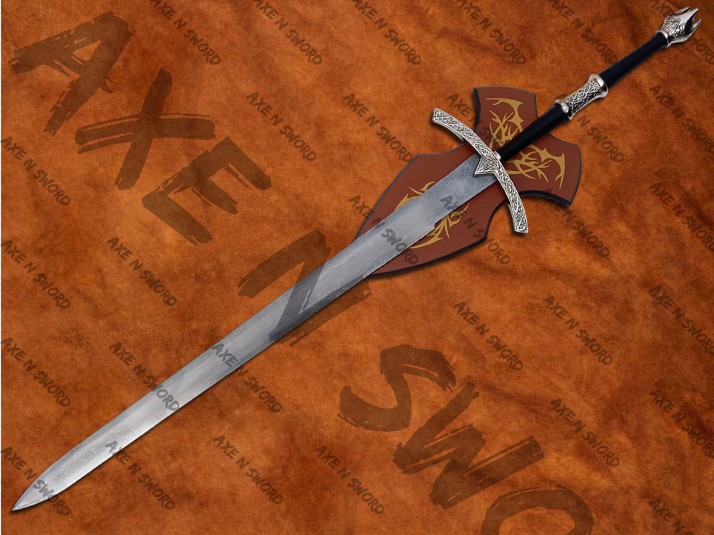 Full Scale Forged Witch King Sword of Angamr From Lord of the Rings ...