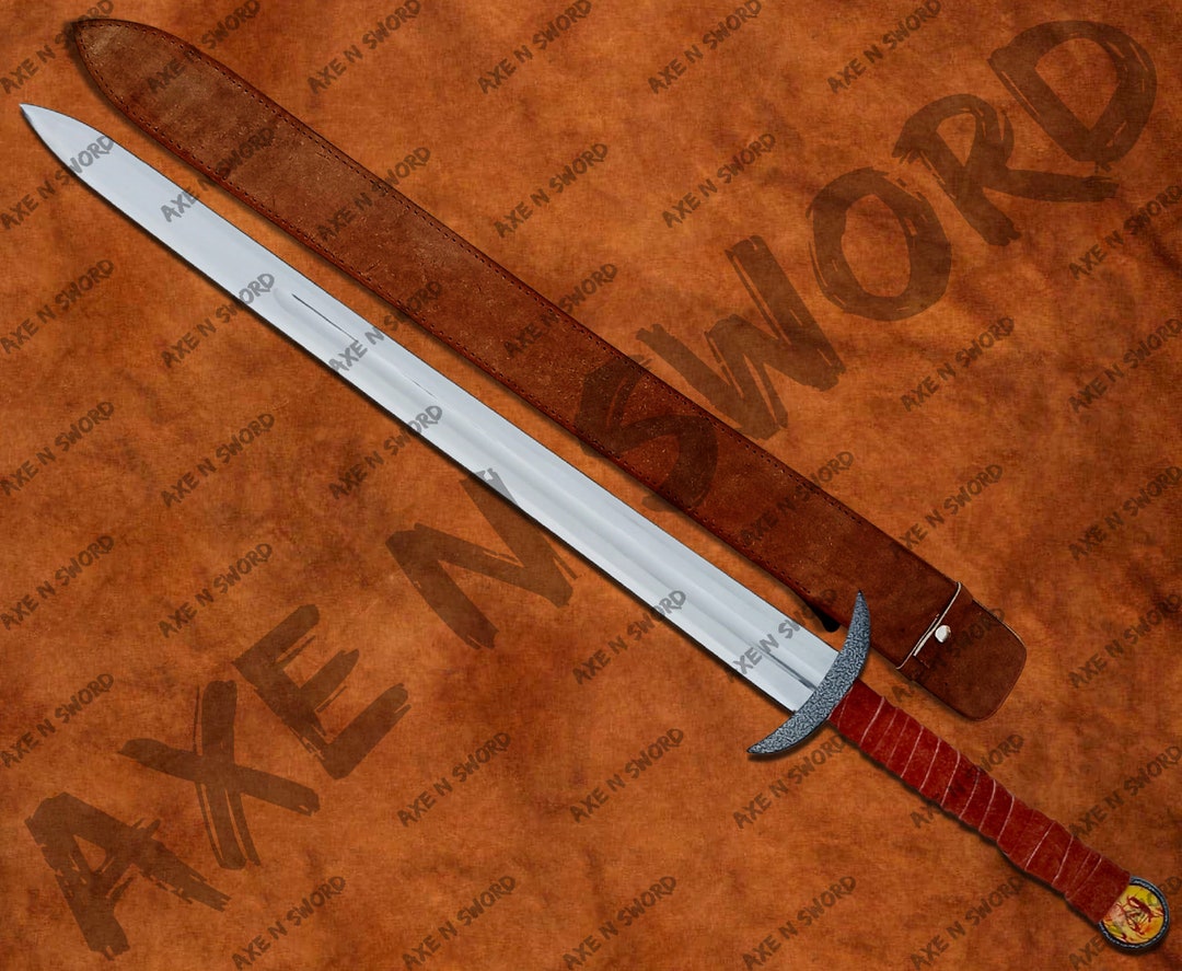 Carbon Steel Uhtred Sword Serpent Breath Sword Last - Etsy
