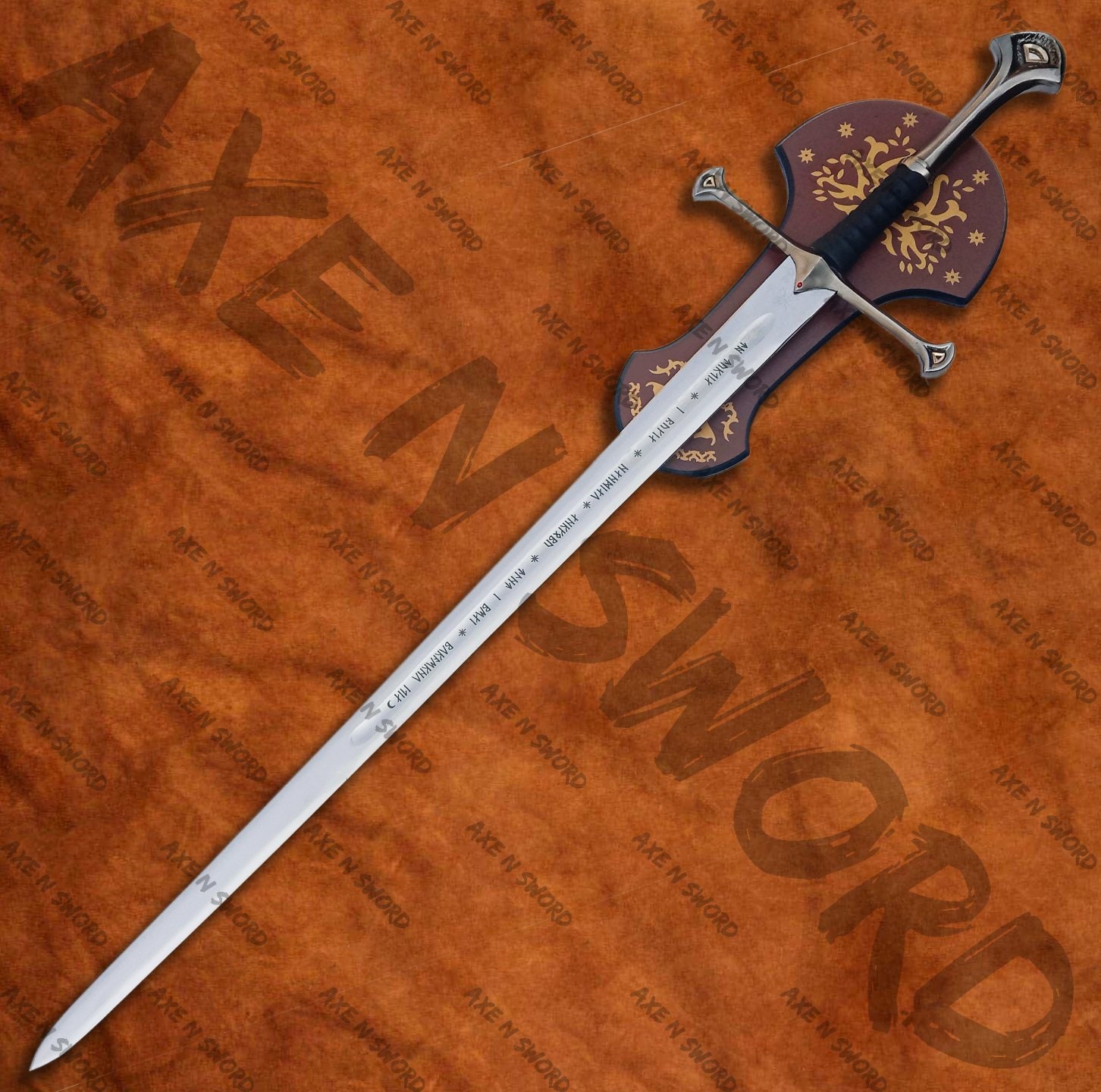 Full Scale Forged Anduril Sword of Aragorn Sword Narsil Sword - Etsy