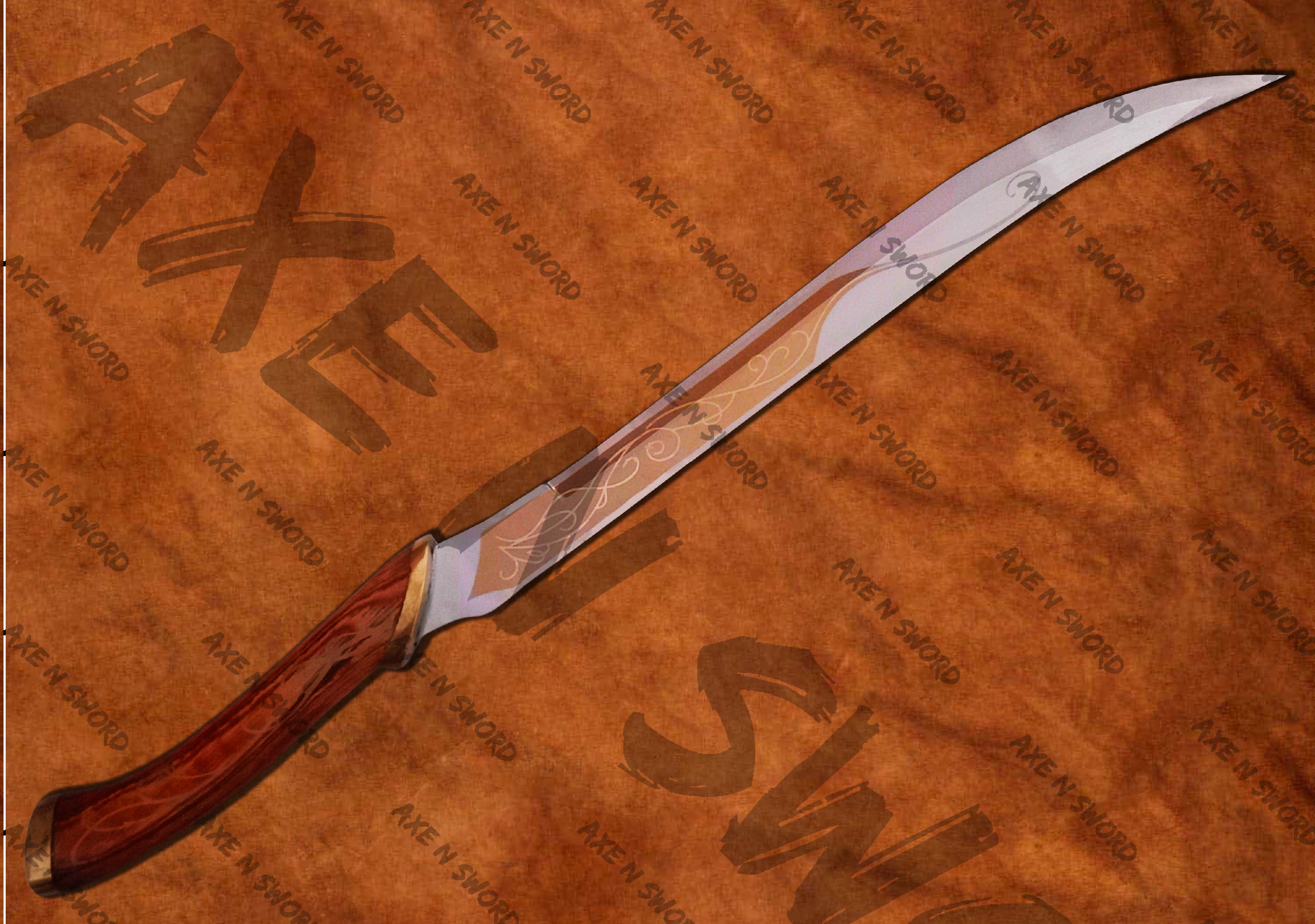 Full Tang Forged Steel Legolas Knvies LOTR Fighting Knives Lord of the ...