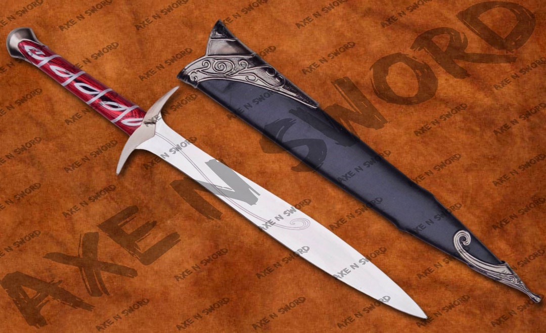 Bilbo Baggin's Sting Sword of Bilbo Sword With Scabbard hobbit Sword - Etsy