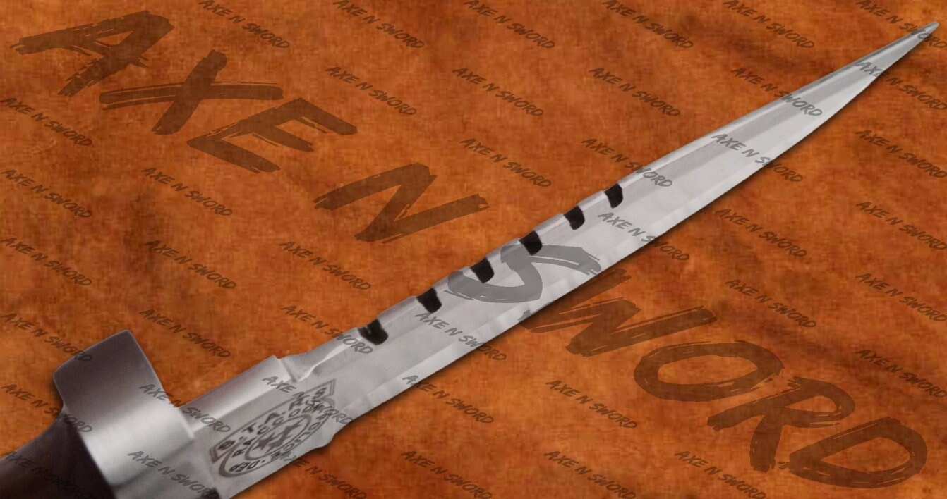 440C Full Tang Bowie Knife With Sheath Resident Evil Knife - Etsy