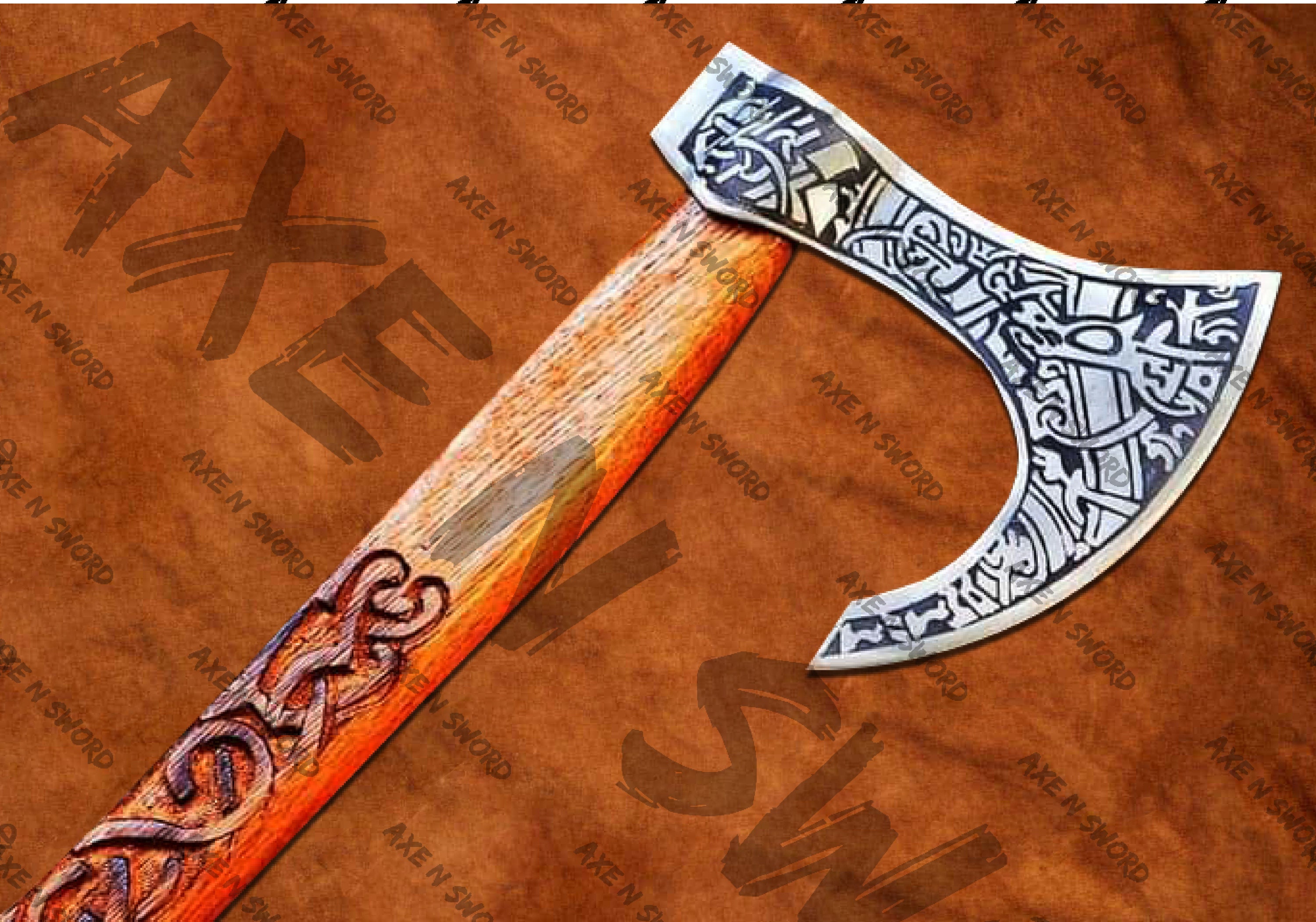 Viking Axe HATCHET Throwing Axe Camping Axe Wood Handle Viking Bearded Battle Axe Vi King Axe - Etsy