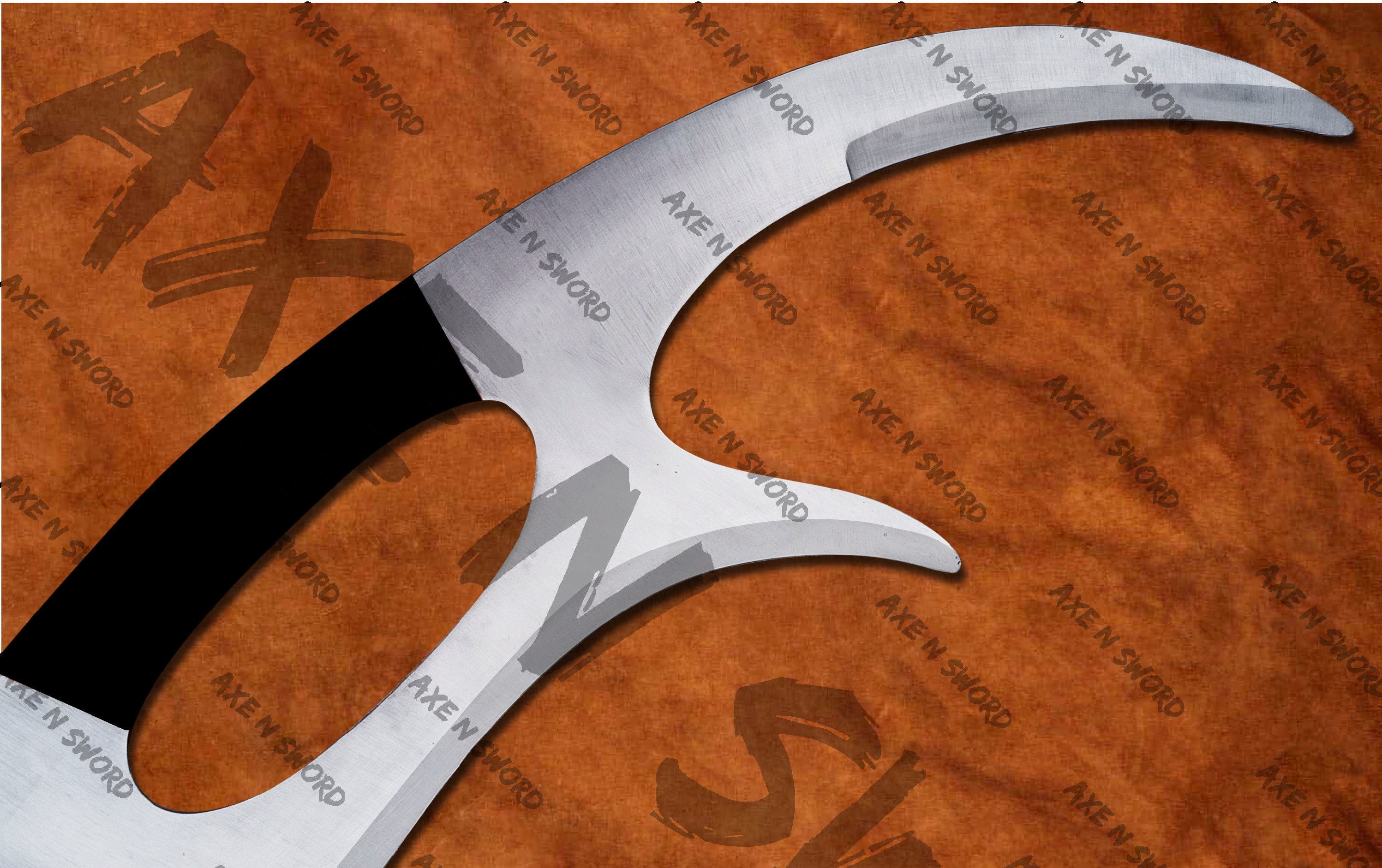 Polish Bat Leth Gift Sword With Black Wrapping Fantasy Sword Trek Sword ...