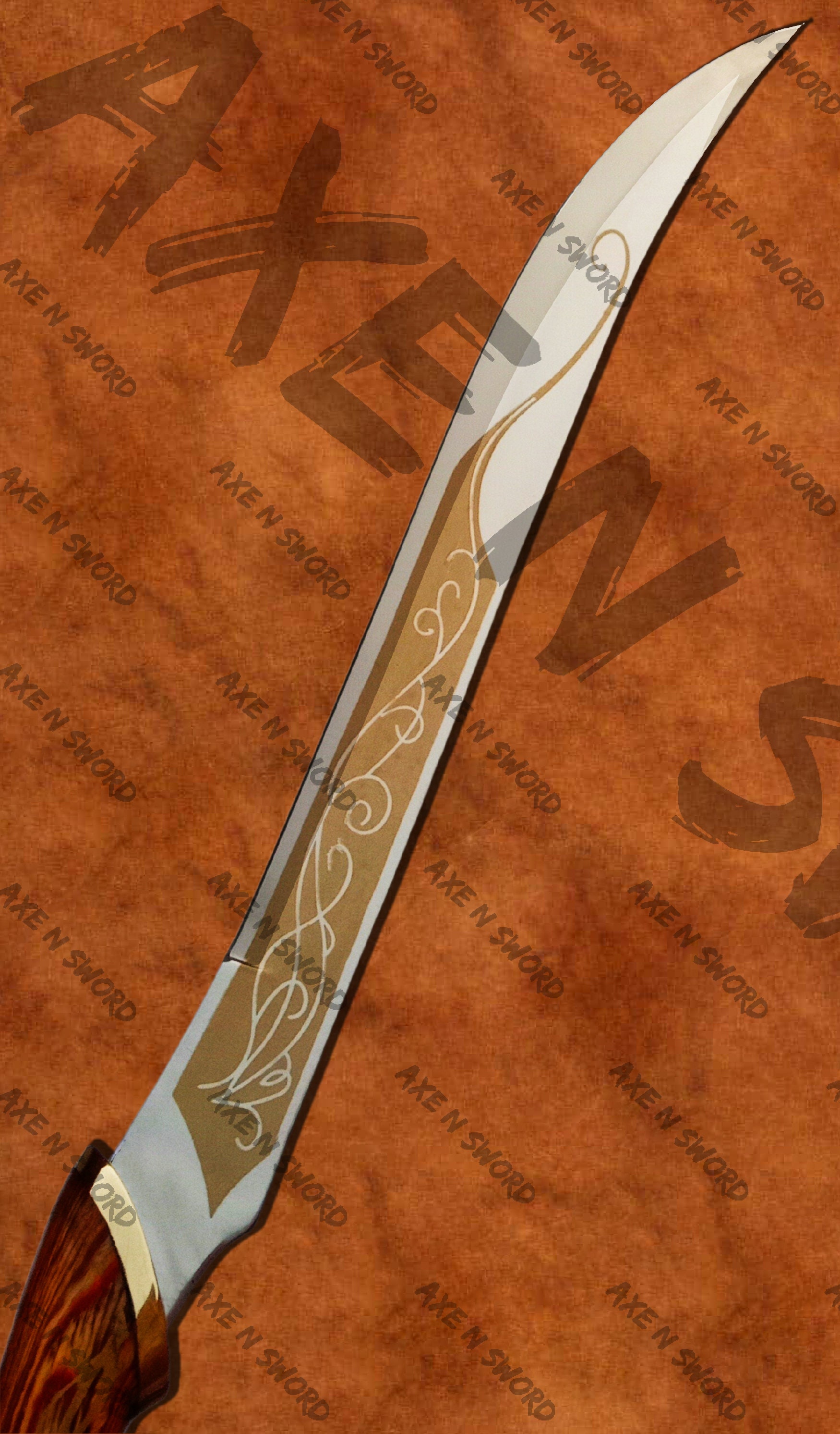 Full Tang Forged Steel Legolas Knvies LOTR Fighting Knives Lord of the ...