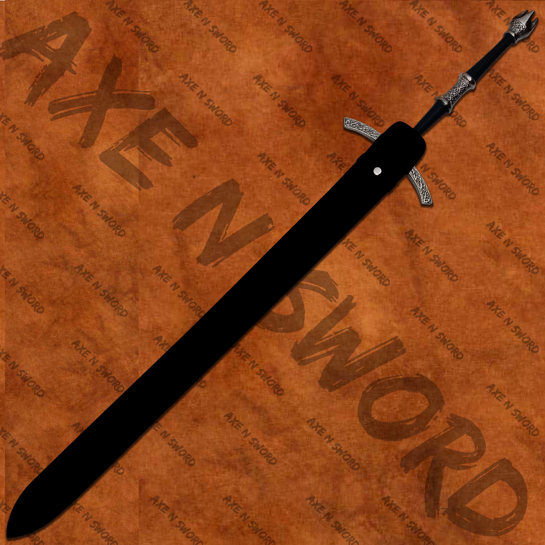 Full Scale Forged Witch King Sword of Angamr From Lord of the Rings ...