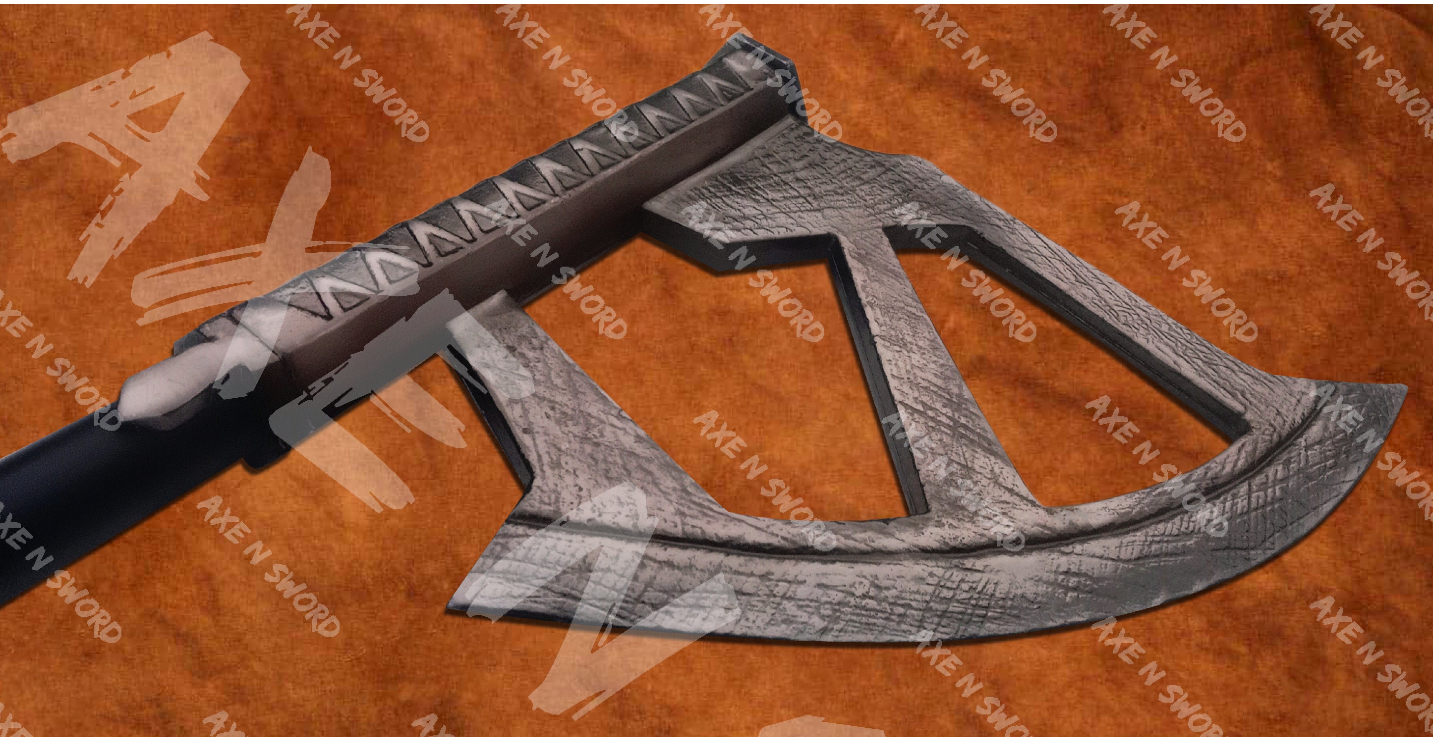 Full Forged Carbon Steel Gimli Walking Axe Camping Axe LOTR Sword Lord ...