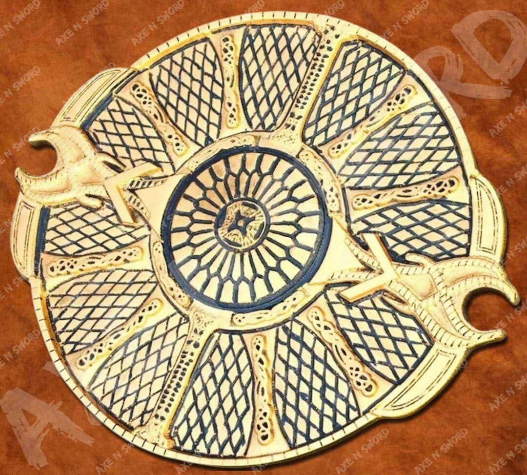 God of War Shield Ragnarok God of War replica Shield Thor Hammer ...