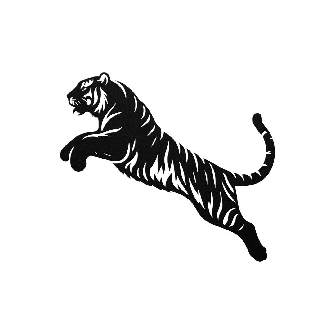 Tiger Metal Decor, Metal Wall Art, Man Cave Gift, Year of the Tiger ...