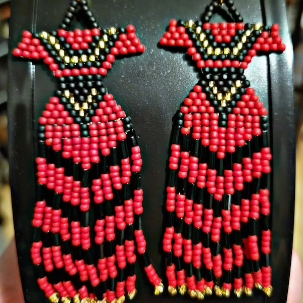 Mmiw Fringe Earrings - Etsy