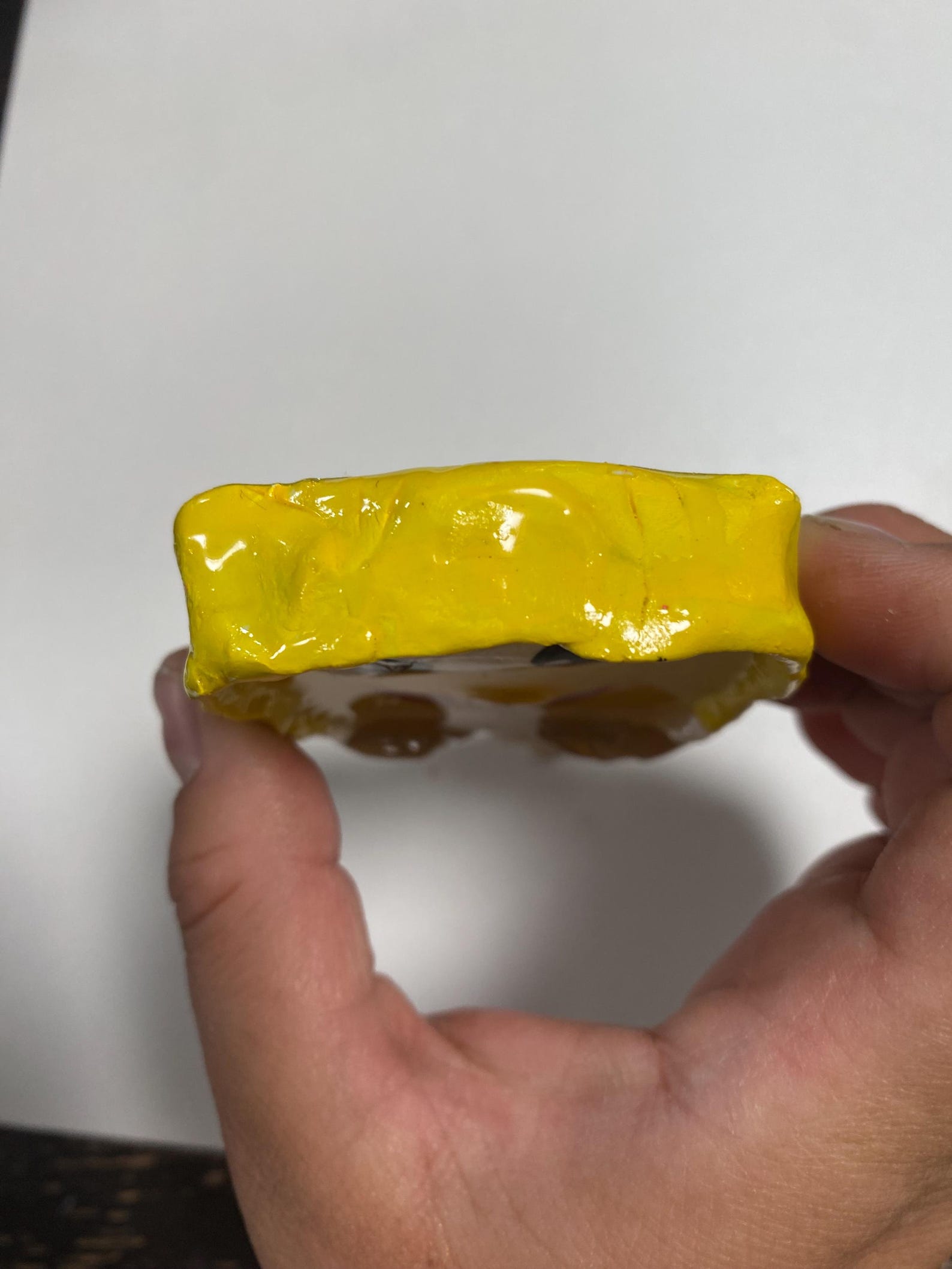 Handmade Clay Spongebob Popsicle Trinket Tray Funny Cute - Etsy