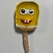 Handmade Clay Spongebob Popsicle Trinket Tray Funny Cute - Etsy