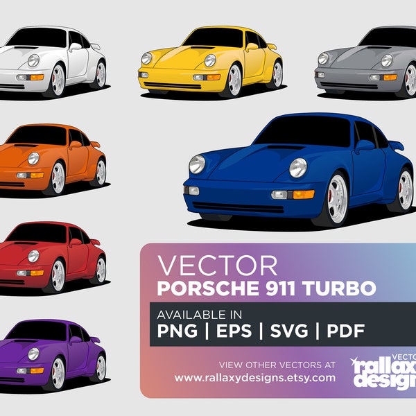 Porsche Svg - Etsy