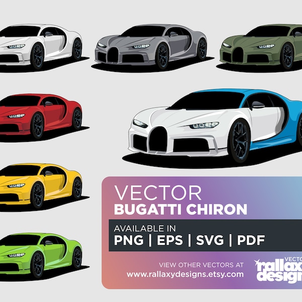 Bugatti Svg File - Etsy