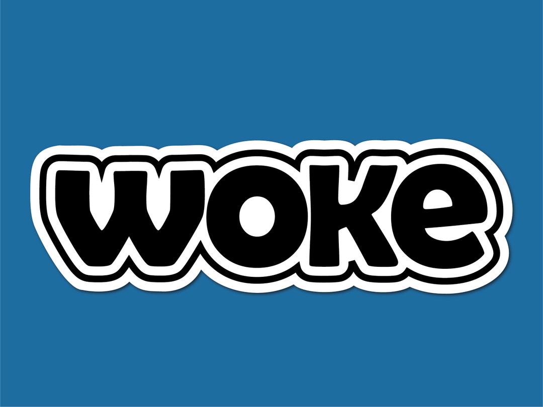 Woke Sticker - Etsy