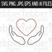 Love Heart Tree SVG, Valentine's Day PNG, Heart-shaped Clipart, Cutfile ...