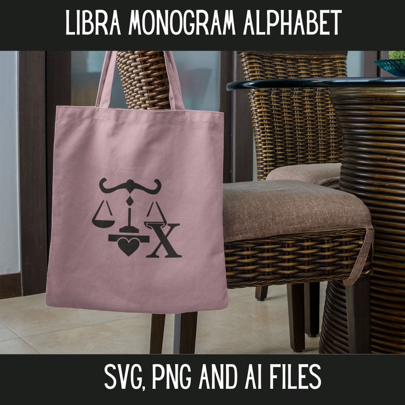 Zodiac Libra Alphabet, Monogram Personal Gift, Newborn Initials, Star ...