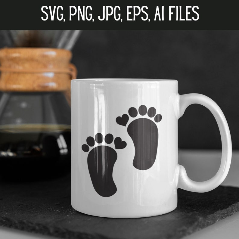 Heartful Baby Toes SVG PNG JPG and More Love in Every Baby - Etsy