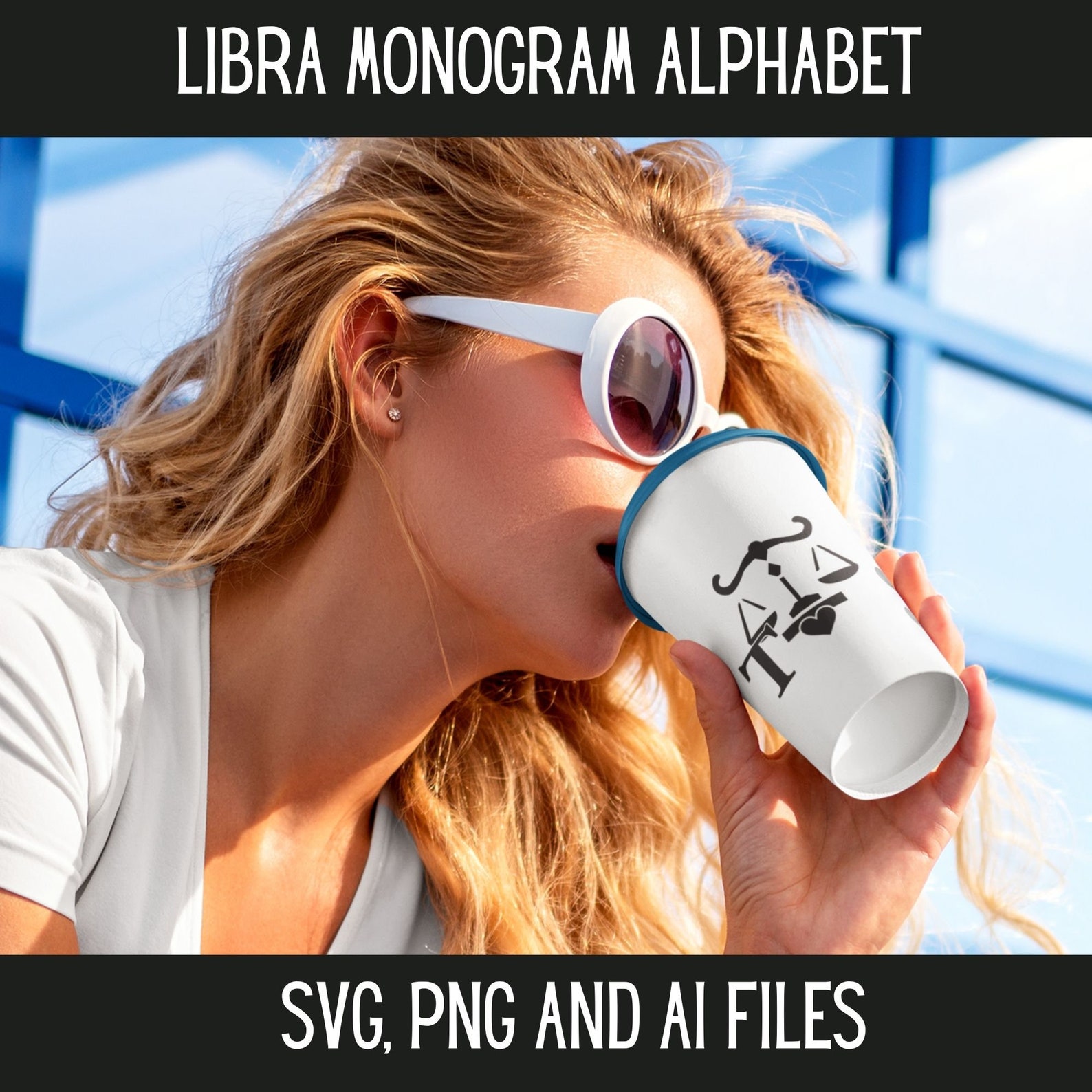 Zodiac Libra Alphabet, Monogram Personal Gift, Newborn Initials, Star ...