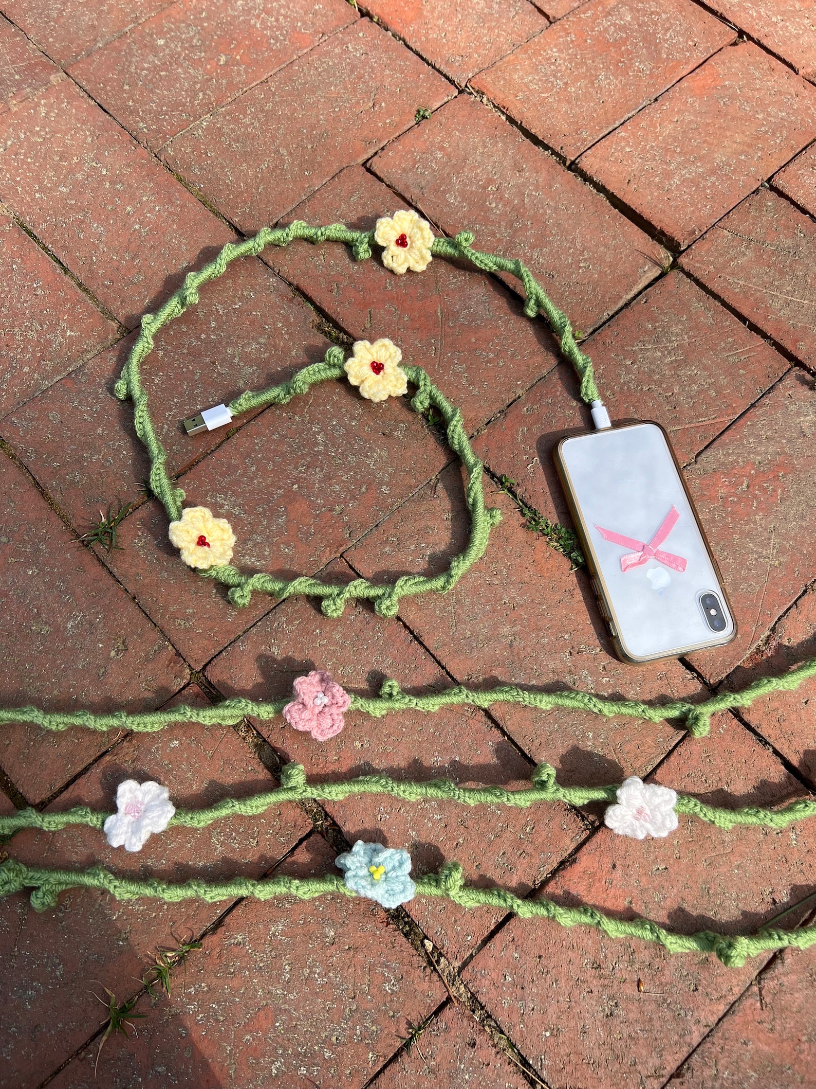 Custom Crochet Phone Chargers - Etsy