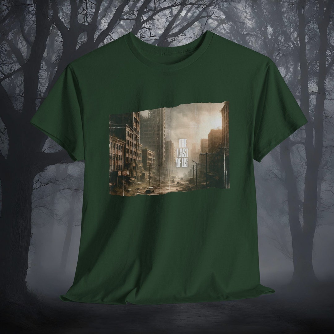 The Last of Us Tee, Post-apocalyptic Game Shirt, Fan Merch, Gaming T ...