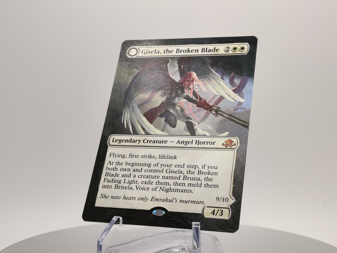 Gisela the Broken Blade Hand Painted Acrylic MTG Alter - Etsy