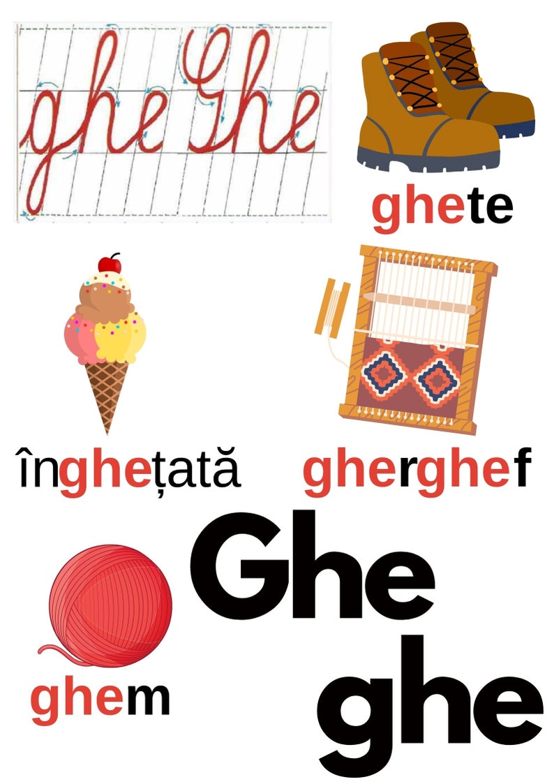 Fise Alfabetul Clasei 1 - Etsy