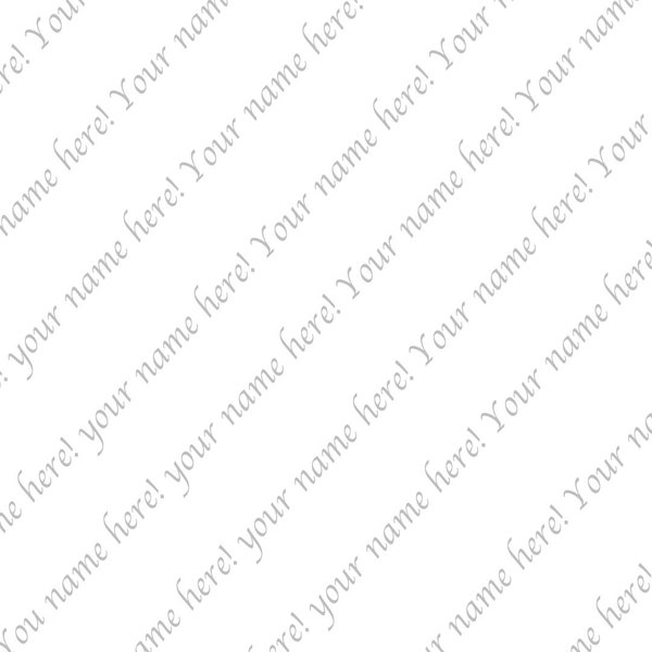 Custom Watermark Paper - Etsy