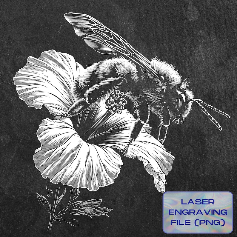 Bee Laser Engraving File, Slate Laser Cut PNG, Laser Cut Charcuterie ...