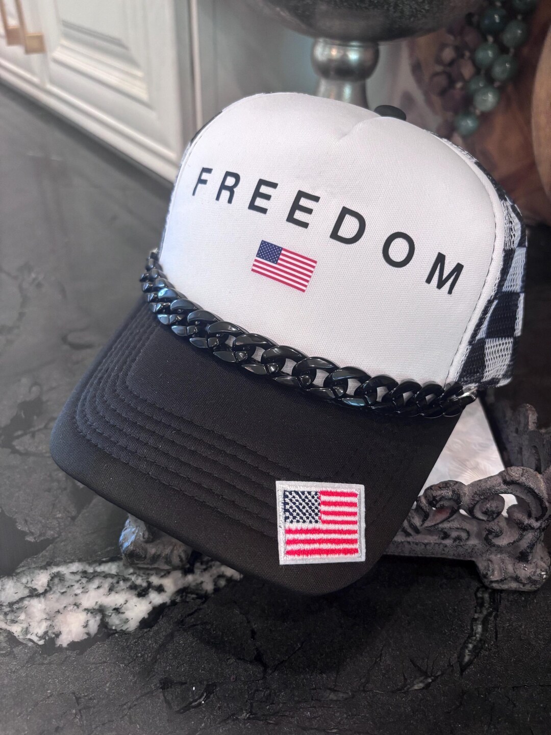Charlie Kirk Freedom Trucker Hat - Etsy