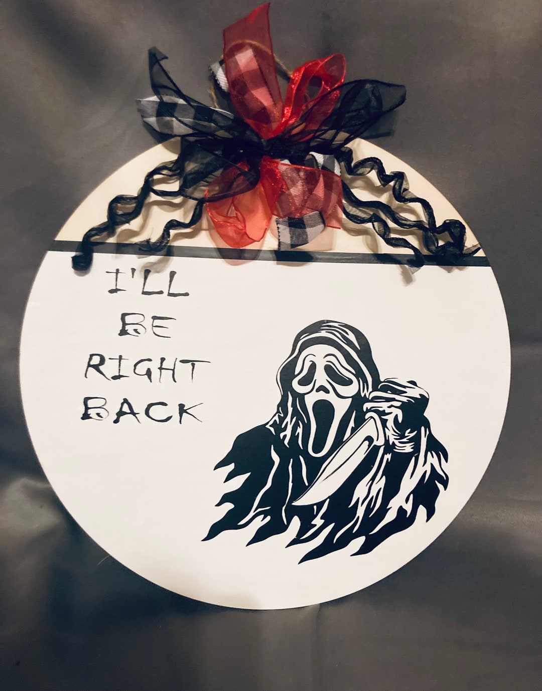Ill Be Right Back Welcome Sign - Etsy