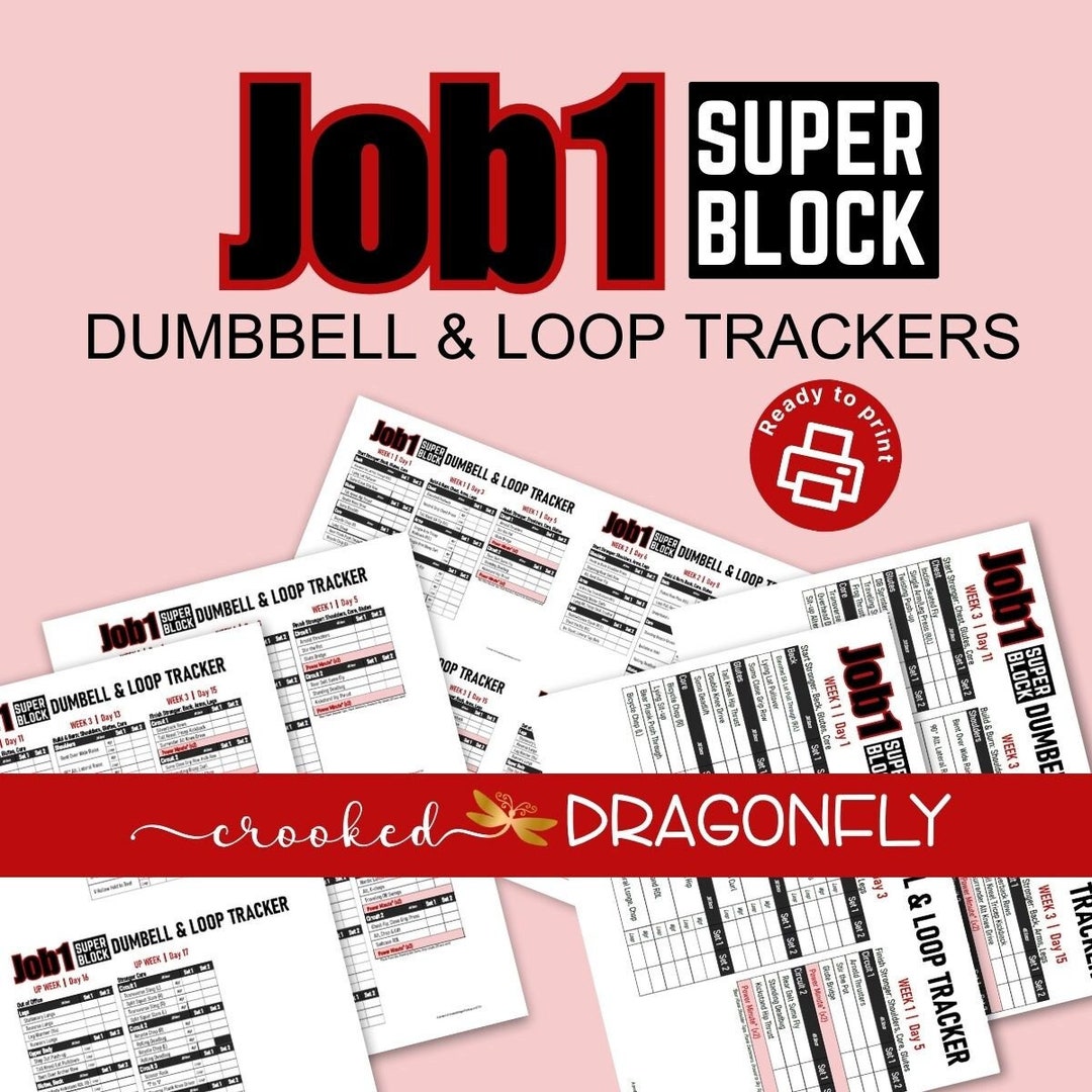 Job1 SUPER BLOCK Dumbbell & Loop Tracker | Beachbody | Bodi | Digital ...