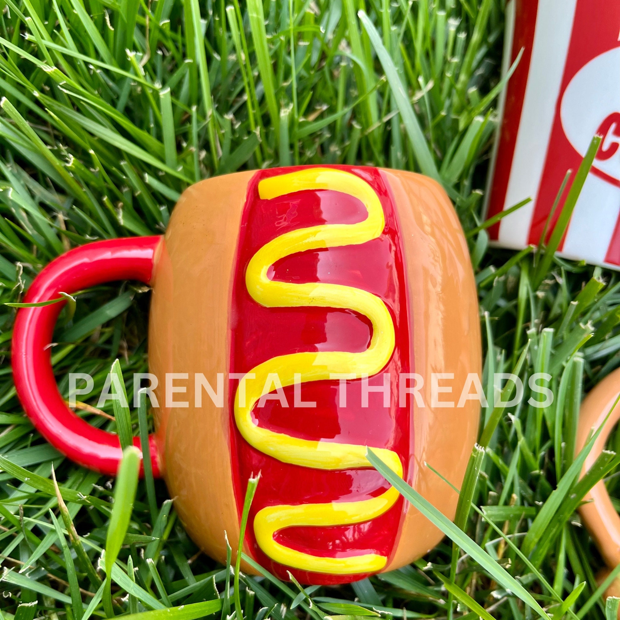 Fun Food Themed Mug, Foodie Gift, Hot Dog Mug, Pop Corn Mug ...