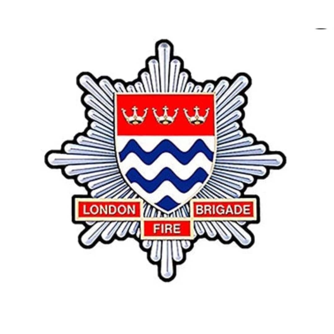 80mm External Vinyl Sticker London Fire Brigade - Etsy