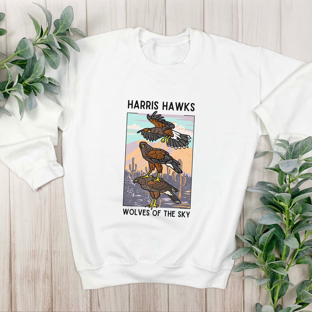 Falconry Sweatshirt, Birds of Prey, Harris Hawk Sweater Gift for Men ...