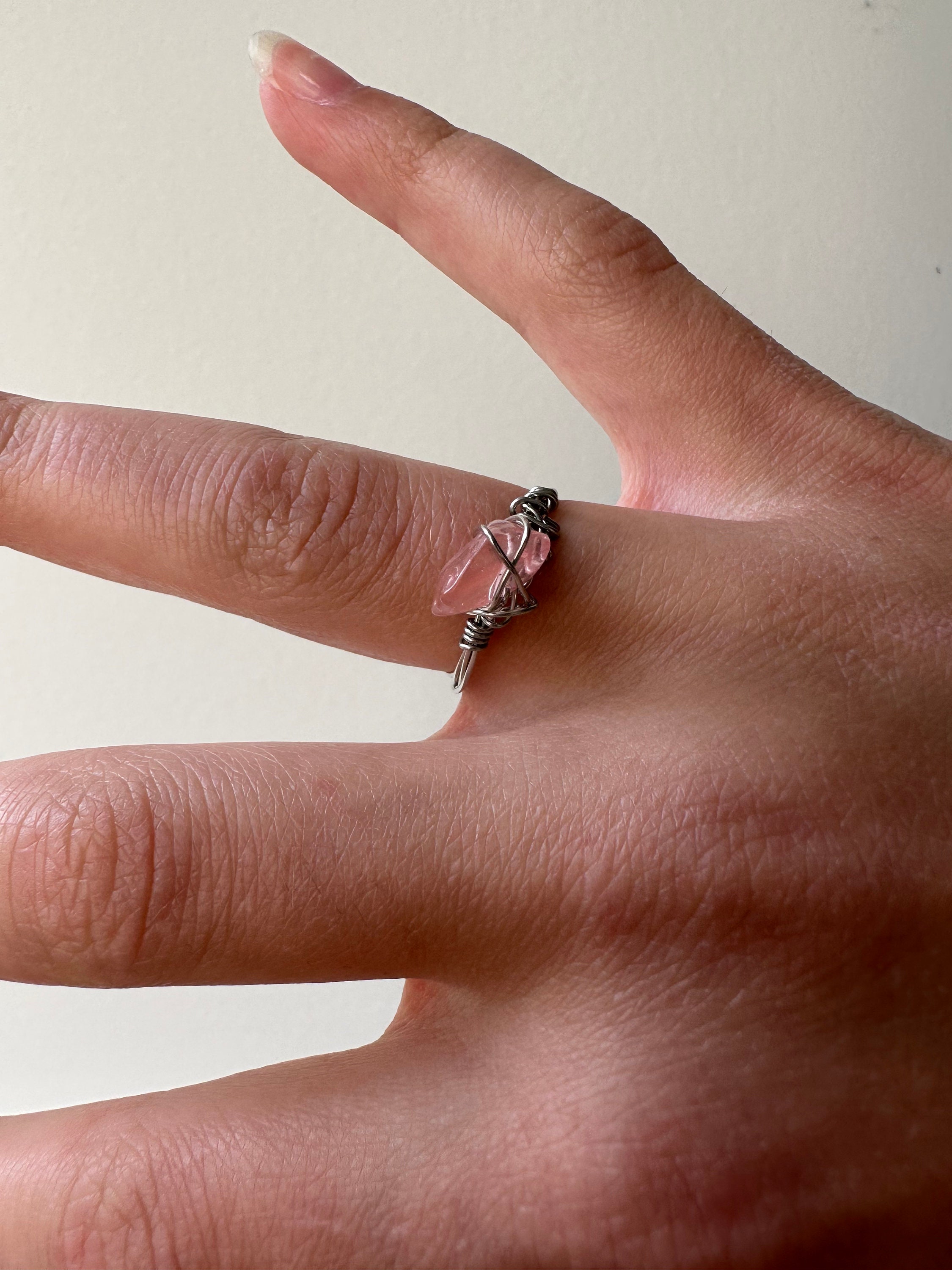 Melting Crystal Ring - Etsy