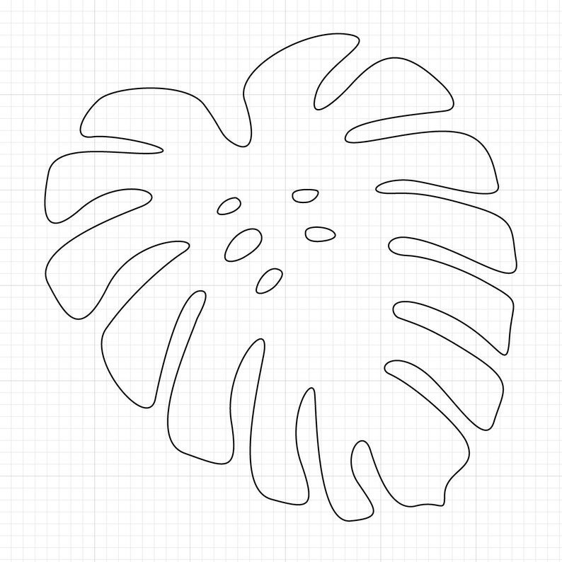 3D Print File STL SVG Coaster Set Tropical Plant Coaster Home Decor ...