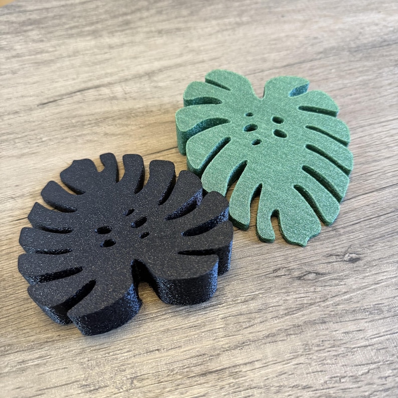 Monstera Leaf Door Stop STL File – 3D Printed TPU Wedge (digital ...