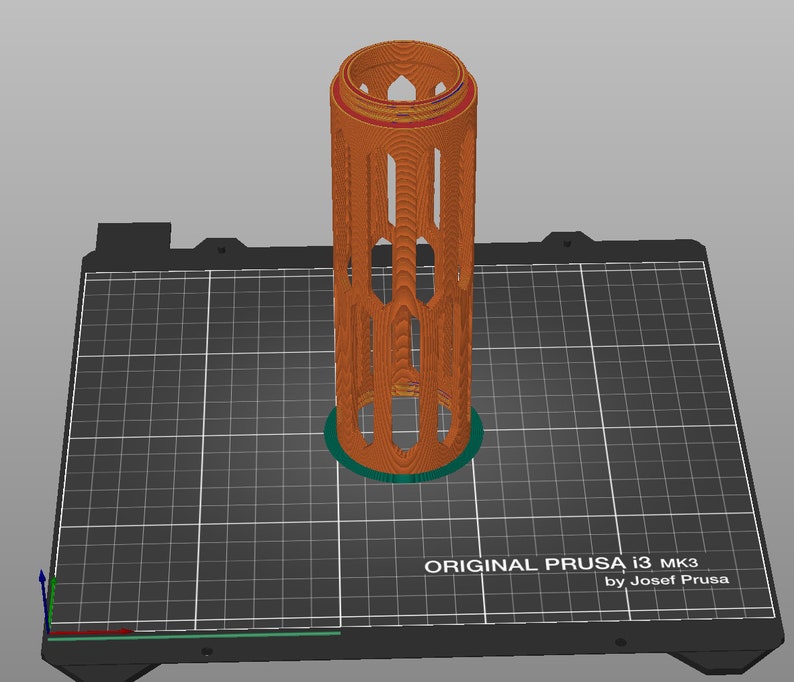 3D Print File: Stackable Moss Pole Trellis for Climbing Plants (STL) - Etsy