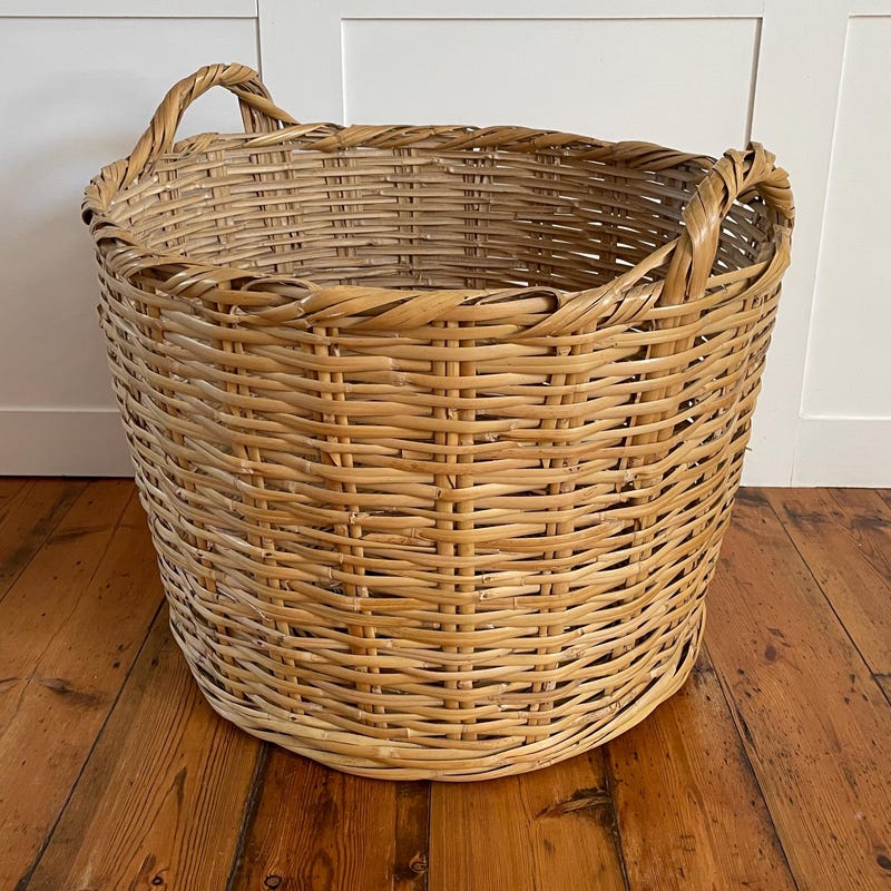 Extra Large Log Basket - Etsy UK