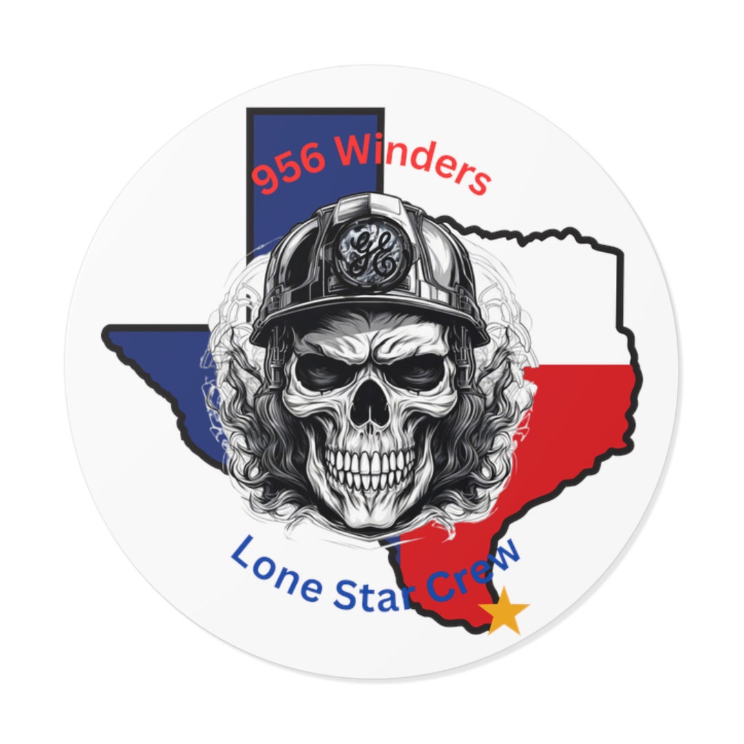 Round Vinyl Stickers Winder Theme Stickers, RGV Winder Stickers, Valley ...