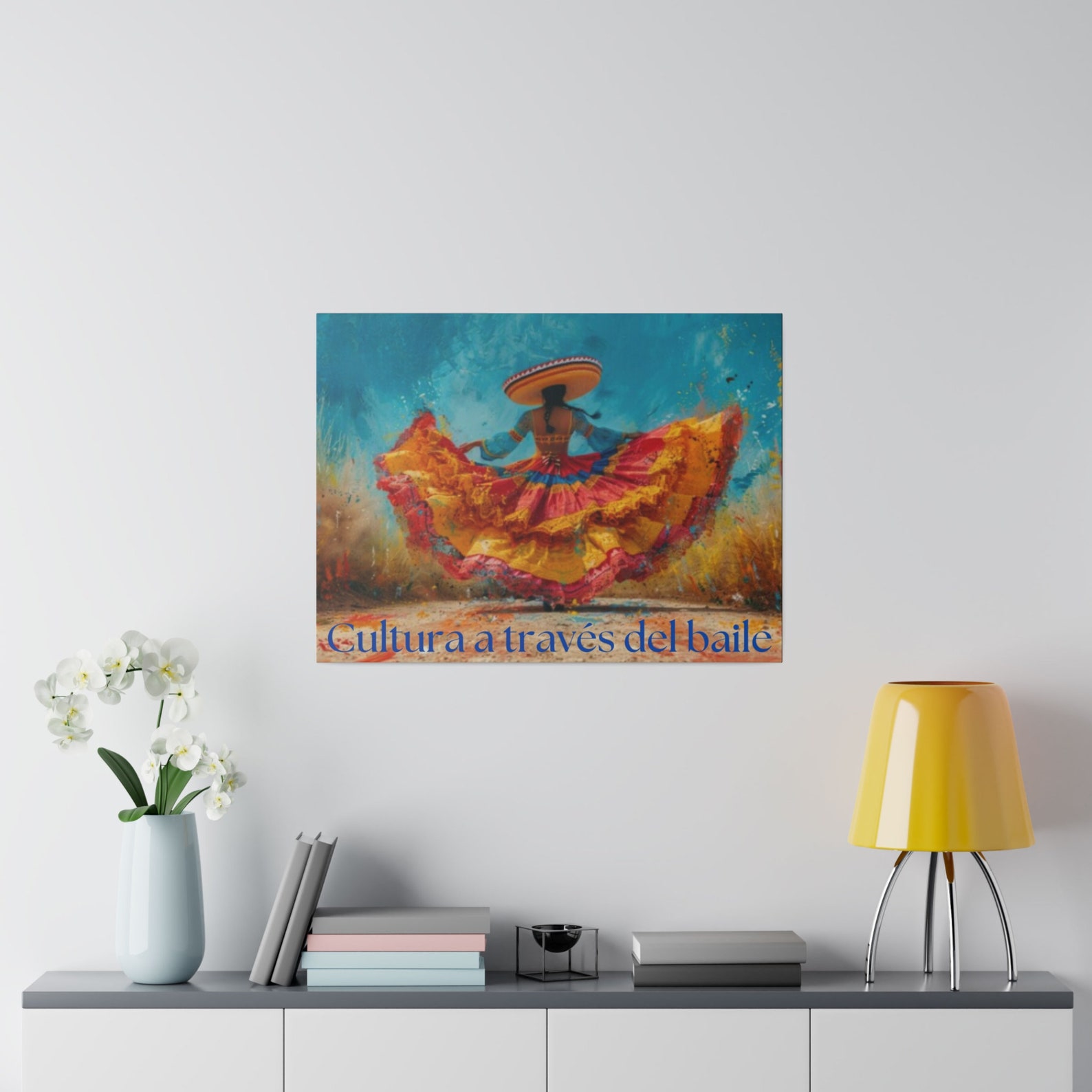 Culture a Traves Del Baile Matte Canvas, Stretched, 0.75", Wall Art ...