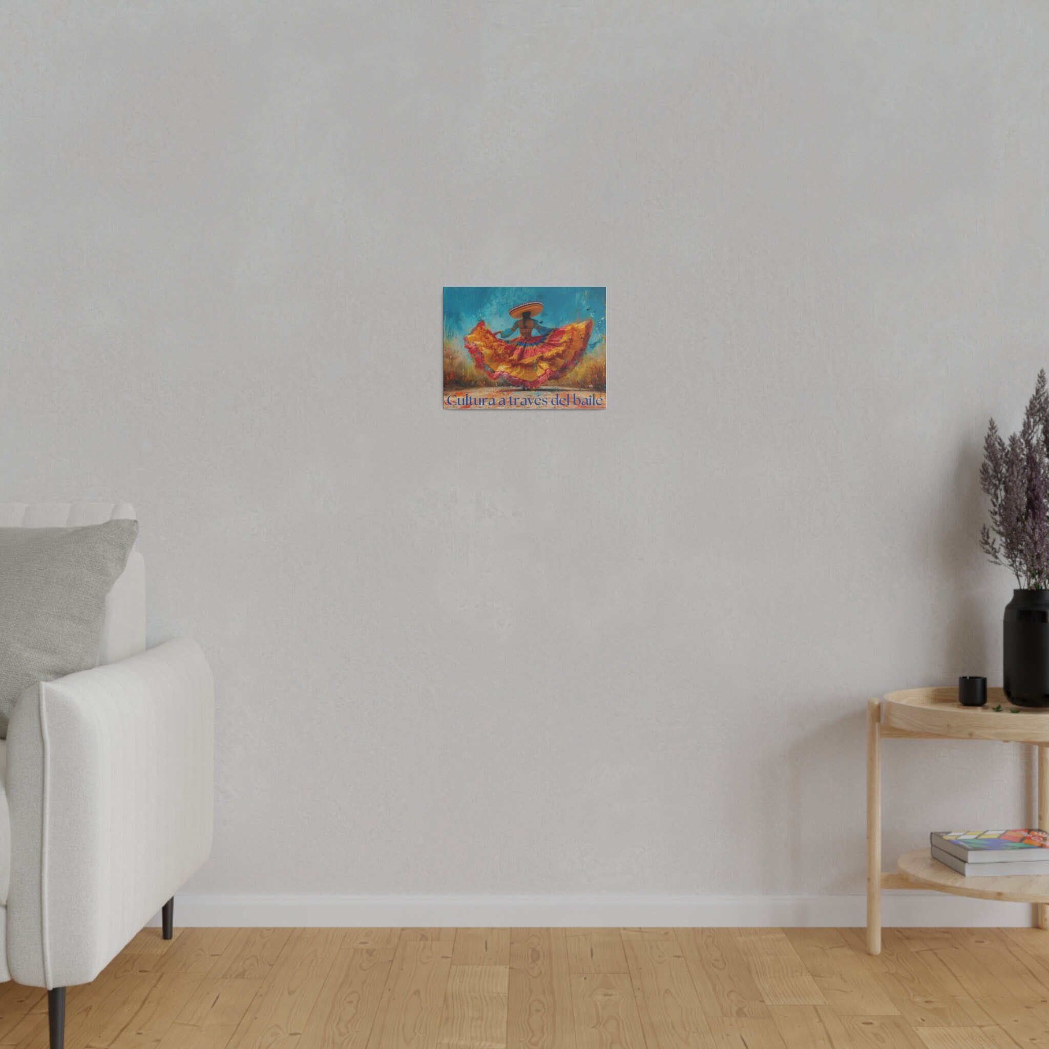 Culture a Traves Del Baile Matte Canvas, Stretched, 0.75, Wall Art Tema ...