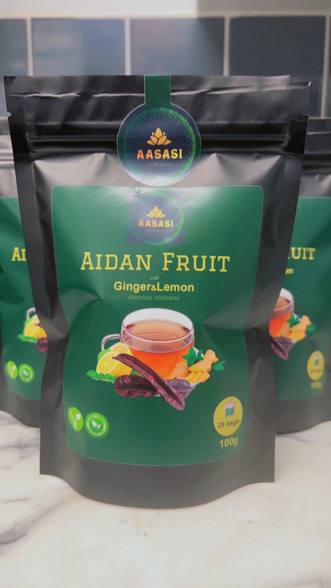 Aidan Fruit Tea | Ginger and Lemon - Etsy