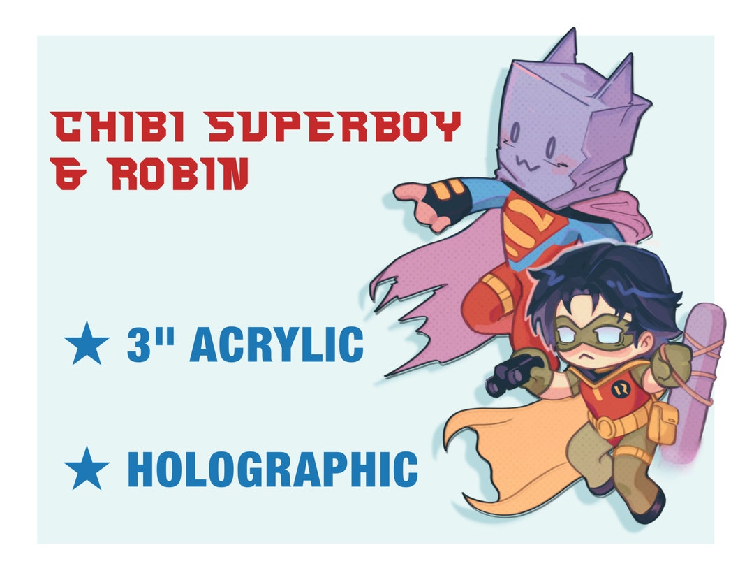 DC 3 Holographic Charms SB Rob - Etsy UK