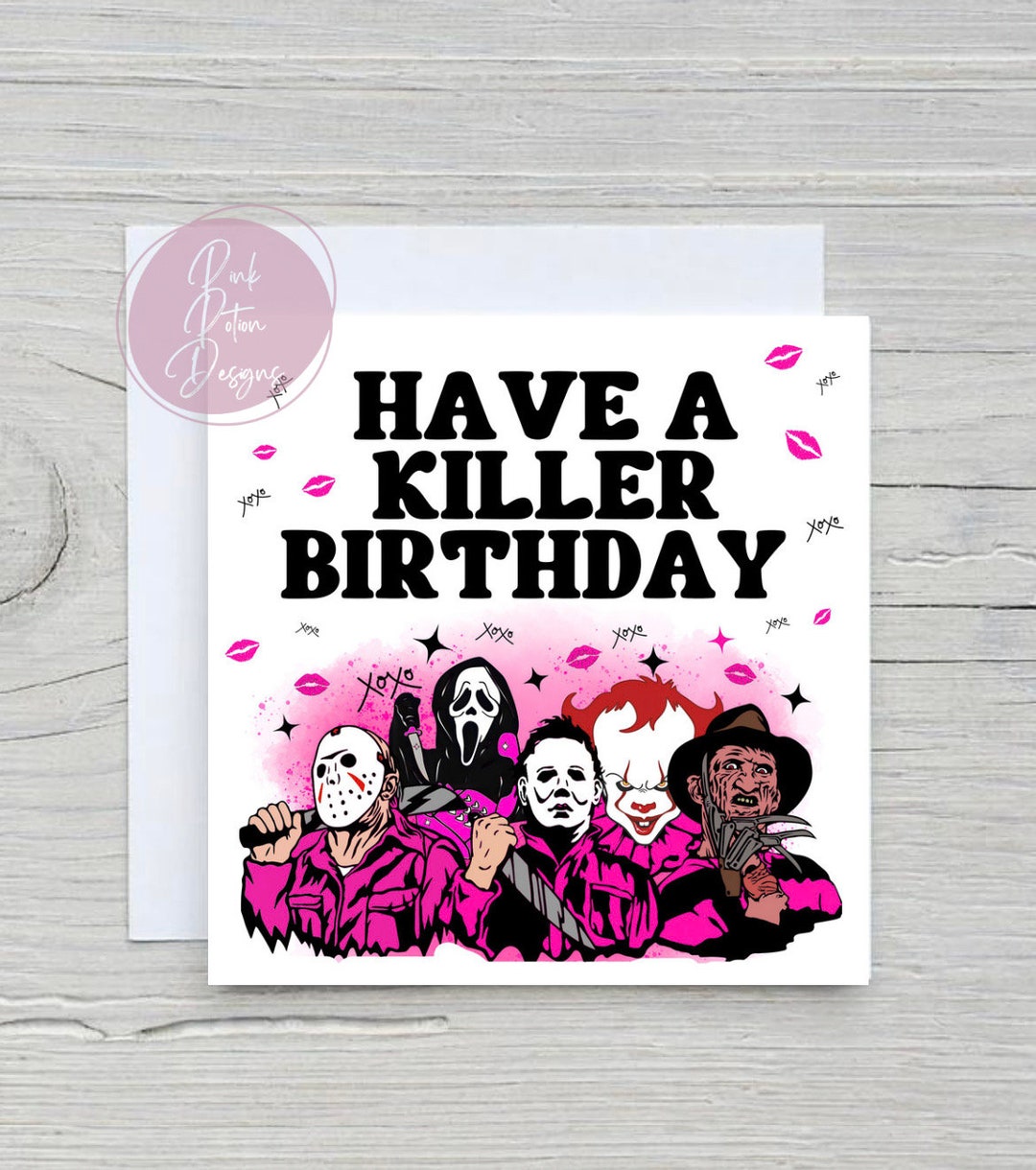 Horror Movie Birthday Card, Have a Killer Birthday Card for Friend ...