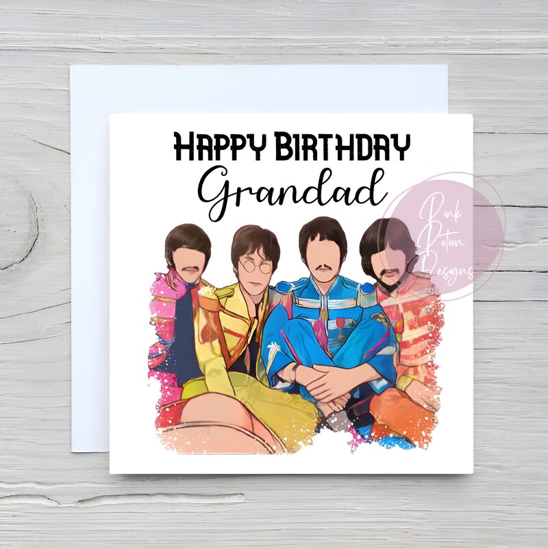 Beatles Cards - Etsy