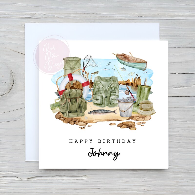 Fishing Cards - Etsy