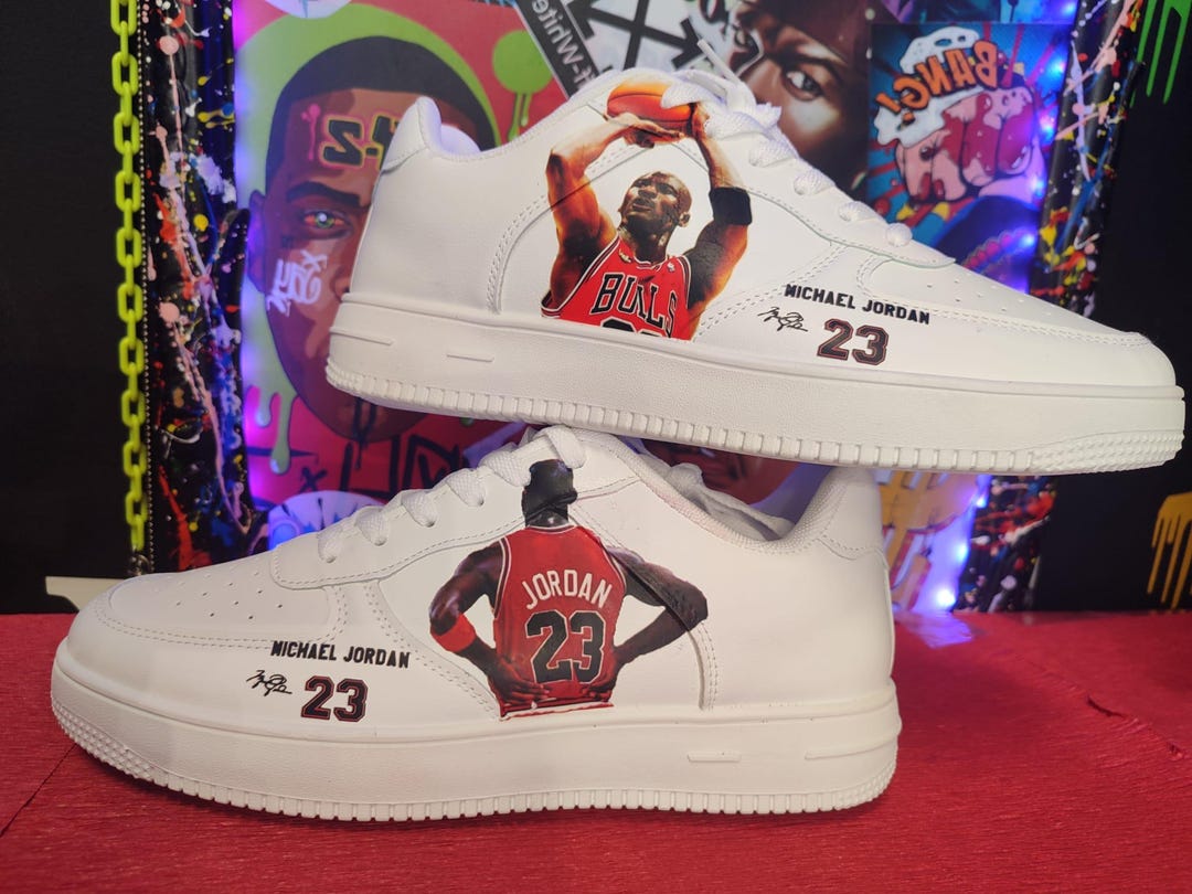 Custom Michael Jordan Sneakers, Sizes Available From 30 to 45 - Etsy UK