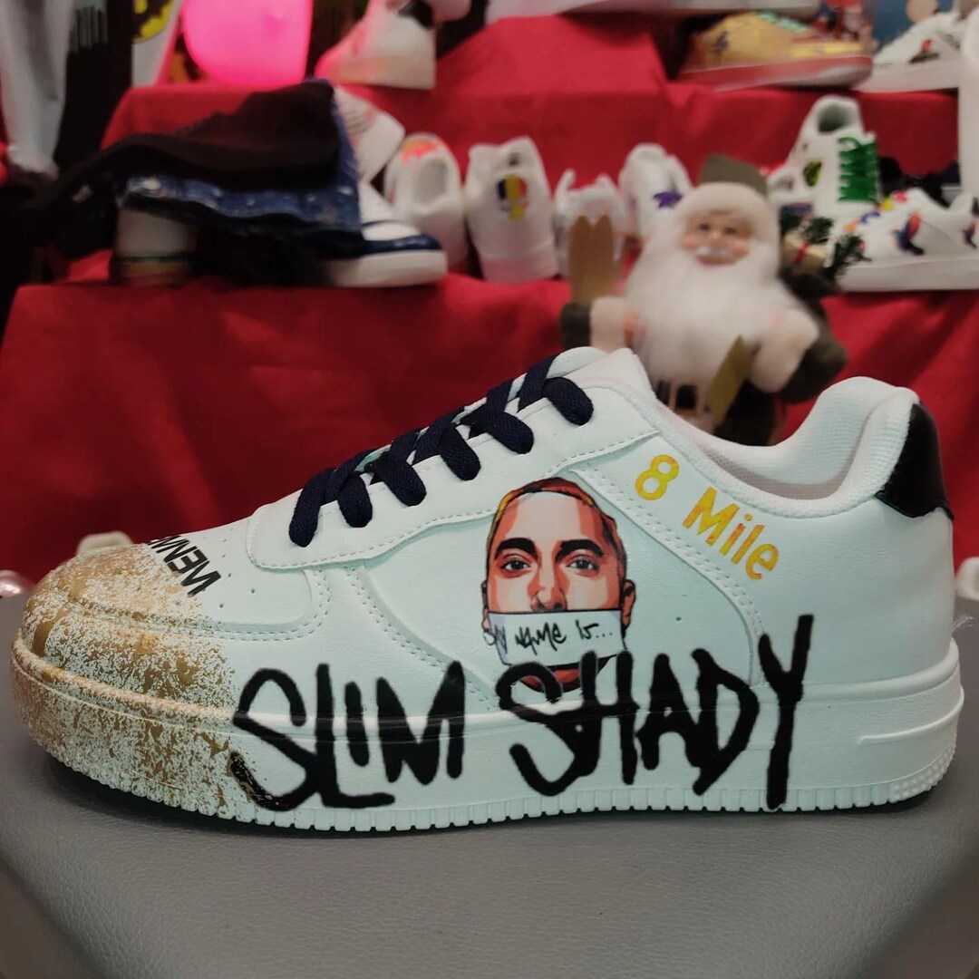 Eminem Custom Shoes, Sizes Available From 30 to 45 - Etsy UK
